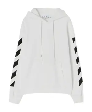 Off-White Diag Arrow Hoodie - White
