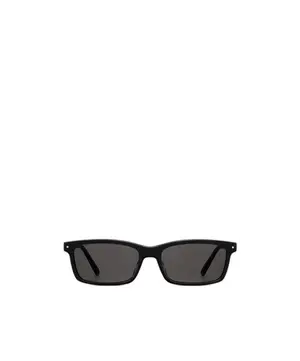 Dior Rectangular Sunglasses With Gold-finish Cd Hinge And Charms - Black