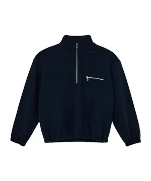 RIER Wool Fleece Sweatshirt - Black