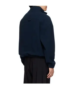 RIER Wool Fleece Sweatshirt - Black