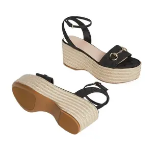 Gucci Horsebit Espadrille Flatforms