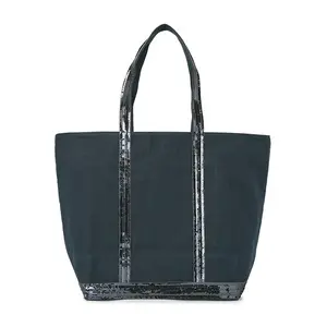 Vanessa Bruno Large Sequined Tote Bag - Black