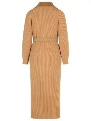 Max Mara Belted Knitted Coat - No