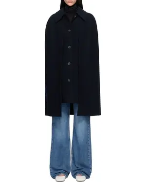 TOTEME Cape With Button Closure