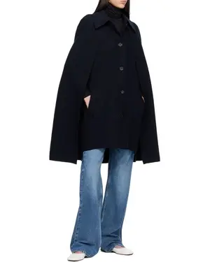 TOTEME Cape With Button Closure