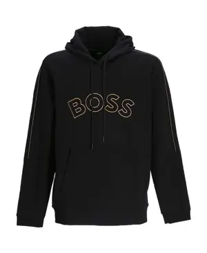 Hugo Boss Embroidered Logo Hoodie