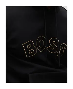 Hugo Boss Embroidered Logo Hoodie