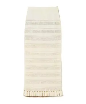 TWINSET Ruffle Knitted Midi Skirt - No