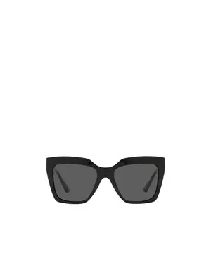 Versace Square Frame Sunglasses With La Greca Hardware