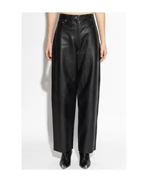 SAMSOE SAMSOE Saharpal Leather Pants