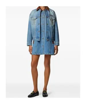 Versace Denim A-line Dress - No