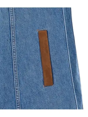 Versace Denim A-line Dress - No