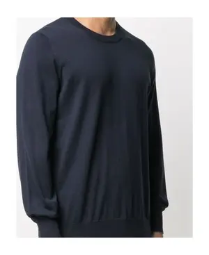 Brunello Cucinelli Crewneck Knitted Jumper - Black