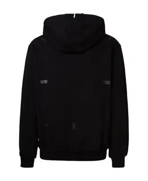 Alexander McQueen Graphic Print Long-sleeved Hoodie - Black