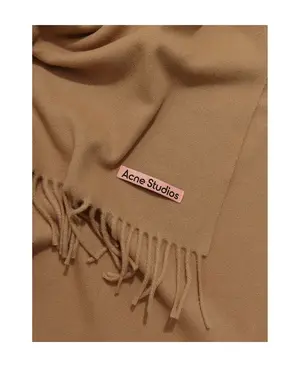 Acne Studios Wool Scarf - Brown