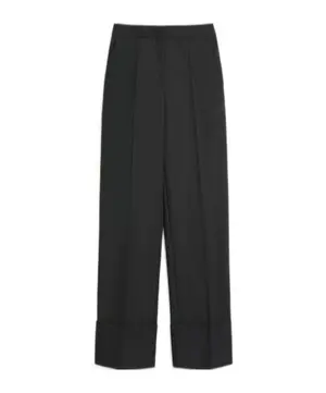 Valentino Garavani High Waist Straight Leg Trousers