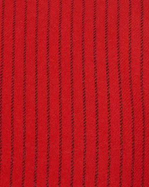 Saint Laurent Pinstripe-pattern Single-breasted Blazer - Red