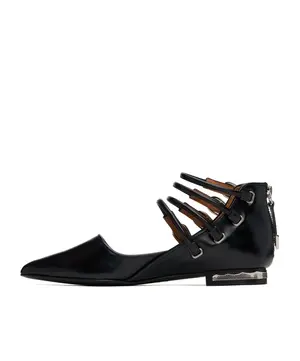 Toga Polido Multi Strap Ballerina Flats