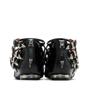 Toga Polido Multi Strap Ballerina Flats