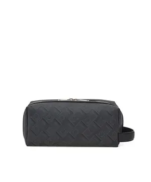 FERRAGAMO Monogrammed Toiletry Bag