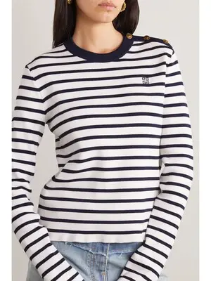 Givenchy Striped Long Sleeve T-shirt