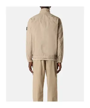 Stone Island Stand Collar Zip Jacket - Desert
