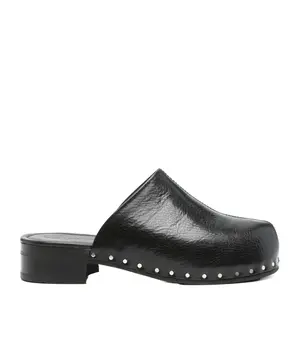 Our Legacy Block Heel Mules Clogs For Women