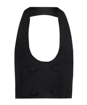 Nina Ricci Open Back Tailored Vest