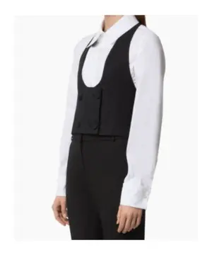 Nina Ricci Open Back Tailored Vest
