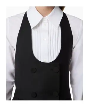 Nina Ricci Open Back Tailored Vest