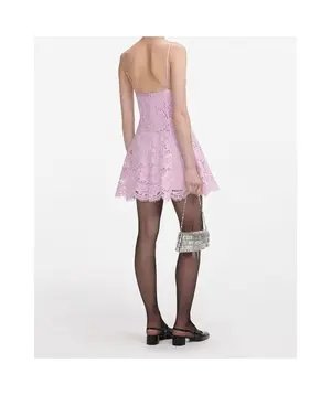 SELF-PORTRAIT Lace Mini Dress
