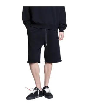 Off-White Logo Printed Drawstring Shorts