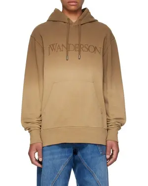J.W.ANDERSON Embroidered Logo Drawstring Hoodie