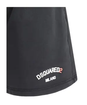Dsquared2 Logo Printed Elasticated Waistband Shorts