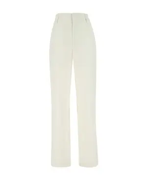 Bottega Veneta Wide-leg Cotton Trousers