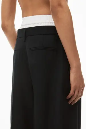 Alexander Wang Layered Tailored Culottes - Black