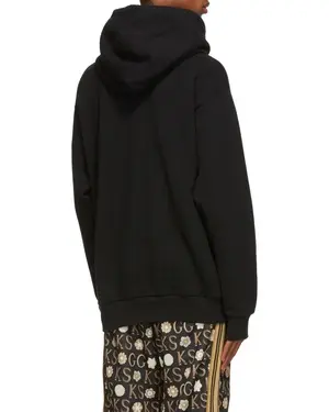 Gucci X Disney Donald Duck Printed Hoodie - Black