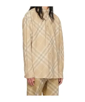 Burberry Long-sleeved Checked Shirt