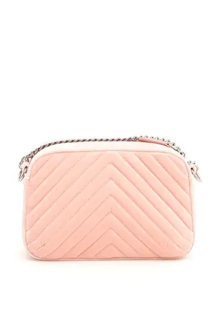 Stella McCartney Velvet Quilted Star Crossbody Bag