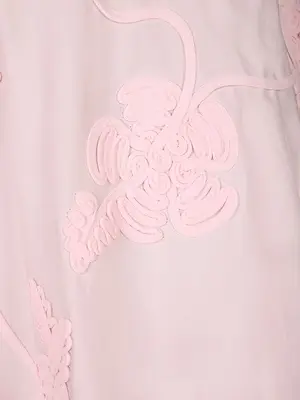 ROTATE BY BIRGER CHRISTENSEN Floral Maxi Skirt - Light Pink