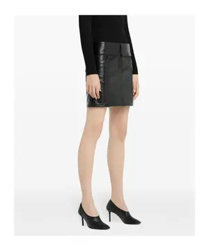 COURREGES Belted Mini Skirt