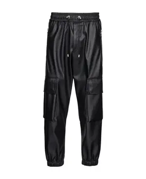 Men's Faux Leather Pants