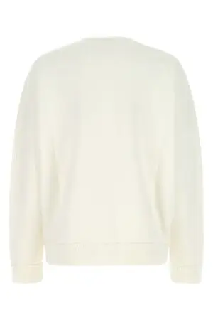 Loewe Cashmere Sweater With Embossed Anagram Label