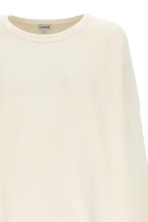 Loewe Cashmere Sweater With Embossed Anagram Label