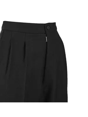 MAISON MARGIELA High-waist Herringbone Wool Trousers