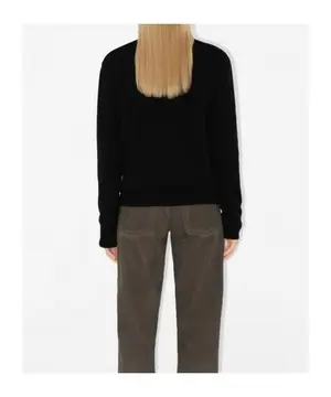 Burberry Logo Patch Knitted Jumper