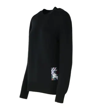 Burberry Logo Patch Knitted Jumper