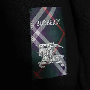Burberry Logo Patch Knitted Jumper