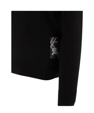 Burberry Logo Patch Knitted Jumper