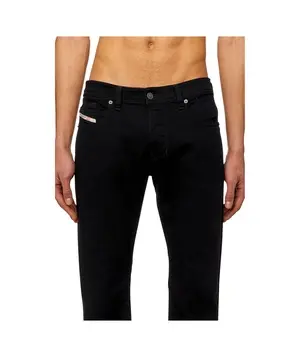 DIESEL® Logo-patch Straight-leg Jeans